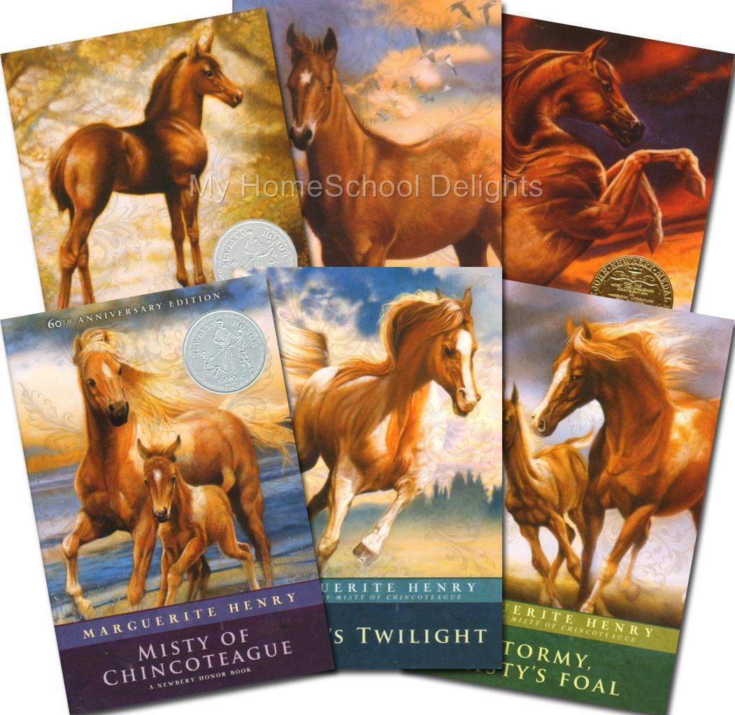 NEW Marguerite Henry Classic Horse Stories Set of 6 Misty of ...