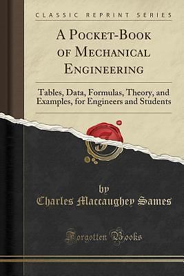 Pocket-Book of Mechanical Engineering : Tables, Data, Formulas, Theory ...