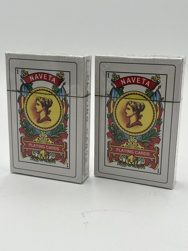 Naveta Spanish Playing Cards 2 Full Decks with 50 Cards Each ...