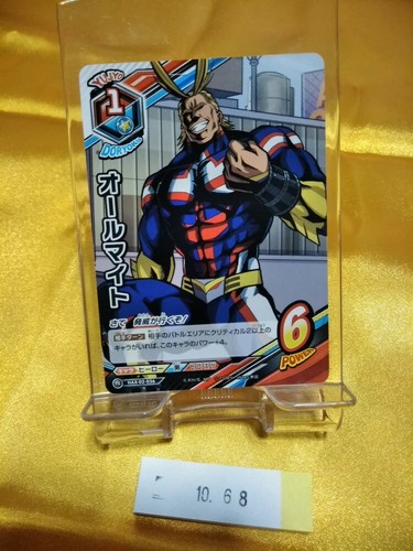 My Hero Academia card Boku no Japan TCG MHA Anime GAME Tomy 1068 | eBay