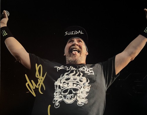 MIKE MUIR SIGNED 8x10 PHOTO SUICIDAL TENDENCIES SINGER AUTOGRAPH ...