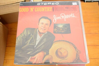 JIM REEVES "GOOD N COUNTRY" LP 12" VINYL RECORD RCA CAMDEN STEREO VG++ ...