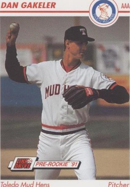 1991 Line Drive Pre-Rookie - AAA Dan Gakeler #584 (RC) for sale online ...