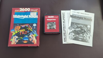 Midnight Magic Atari 2600 Video Game Complete In Box CIB | eBay