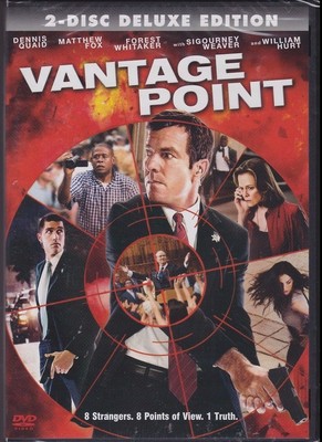 Brand New Vantage Point DVD 2008 2-Disc Matthew Fox Forest Whitaker ...