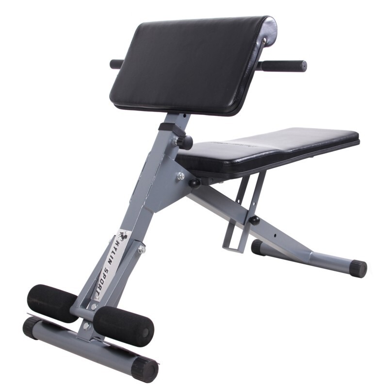 Multifunctional Roman Chair Foldable Reclining Board Fitness Dumbbell ...