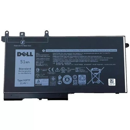 NEW Genuine 51Wh 93FTF Battery For Dell Precision 3520 M3520 3530 M3530 ...
