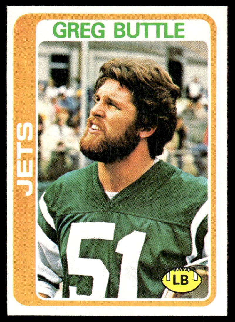 1978 Topps Greg Buttle New York Jets #382 | eBay