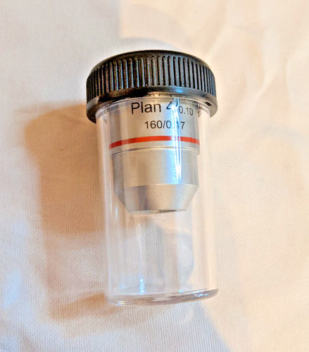 4x Microscope Objective Plan 4/0.10 160/0.17 | eBay