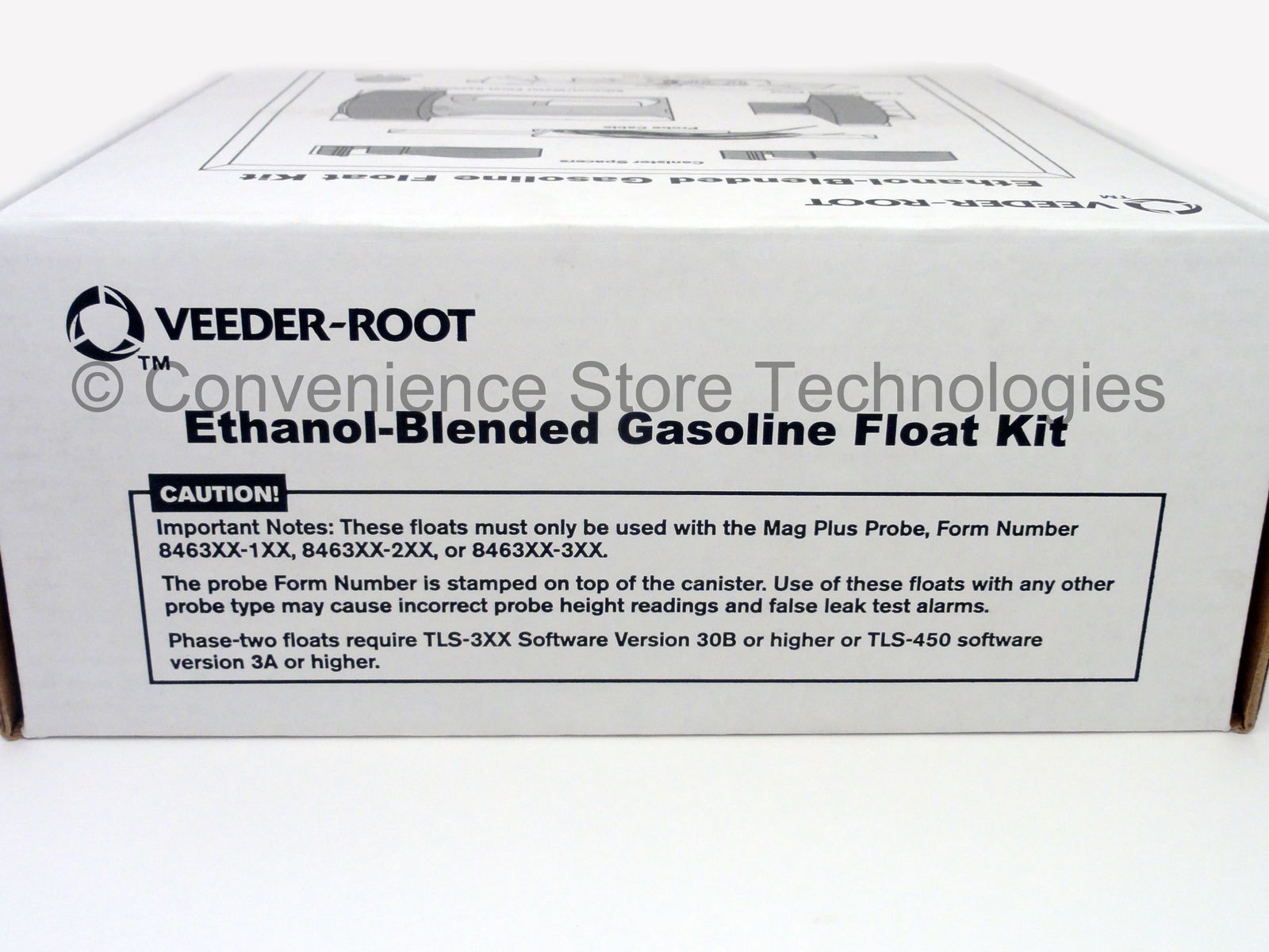 New Veeder-Root Gilbarco 4" Phase 2 Two Gas Mag Plus Probe Float Kit ...