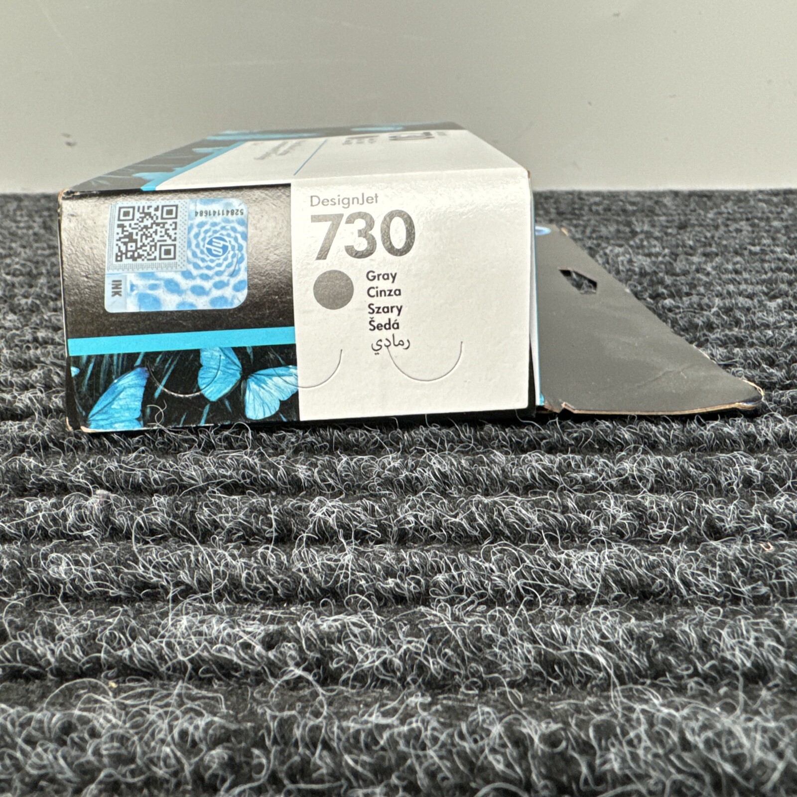 HP 730 130-ml Gray DesignJet Ink Cartridge, P2V66A | eBay