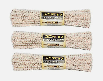 ZEN Pipe Cleaners Hard Bristle 132 Count - Pack of 3 - Beige | eBay