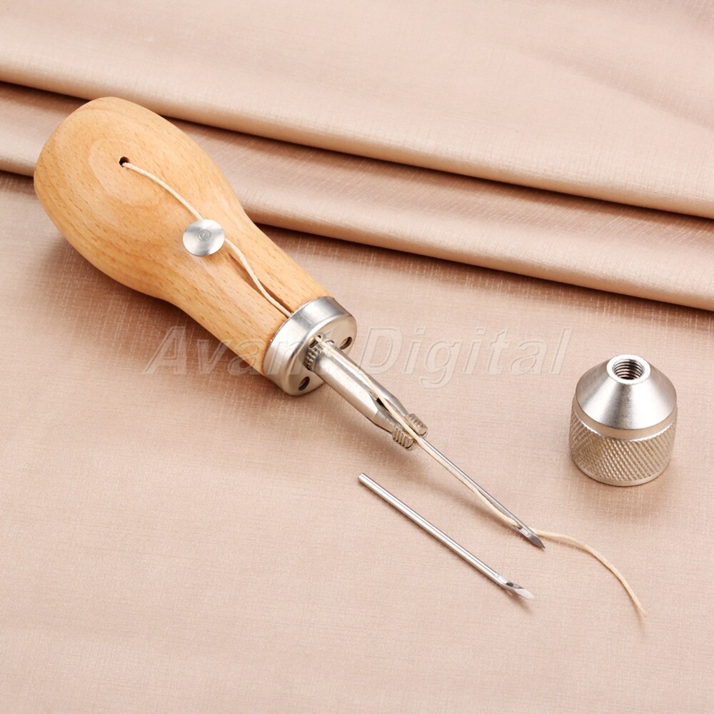 Hand Sewing Machine Awl Needle Thread Edge Stitching Belt Strip DIY ...
