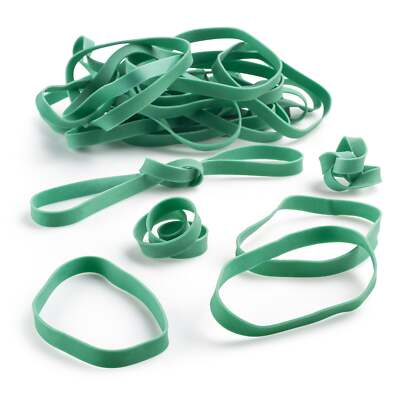 Green Rubber bands, #64 Size, 1LB/250 Count. | eBay