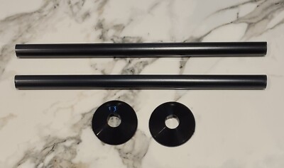 Radiator Pipe Covers & Collars - BLACK 15mm Pipe Shroud 300mm | eBay UK