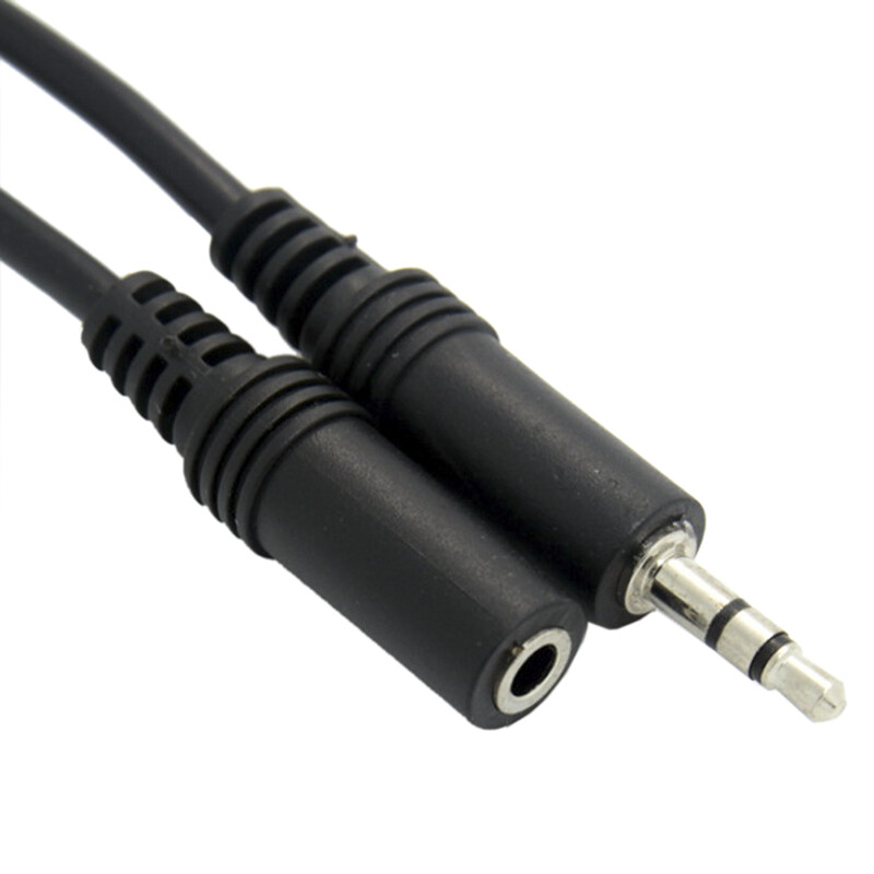 3.5mm Male to Female Extension Cable Headset Audio Jack Extender ...