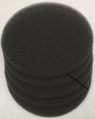 5 x Filter passend für Bulpren Pluggit EVF EV 100, 200, 500 REV runde ...