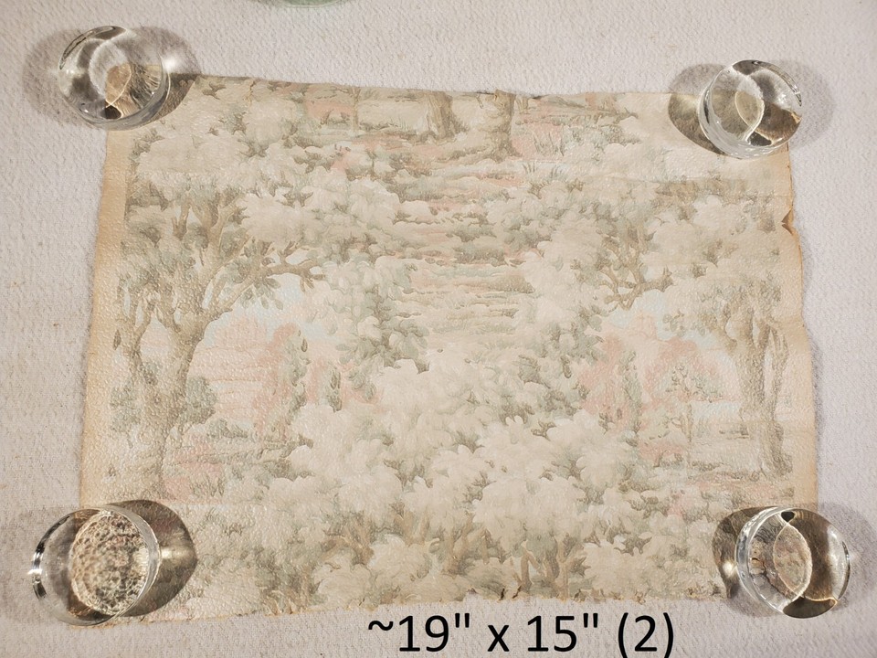 Vtg Mid Century 1950s Partial Wallpaper Sheets ~ See Pics for ...
