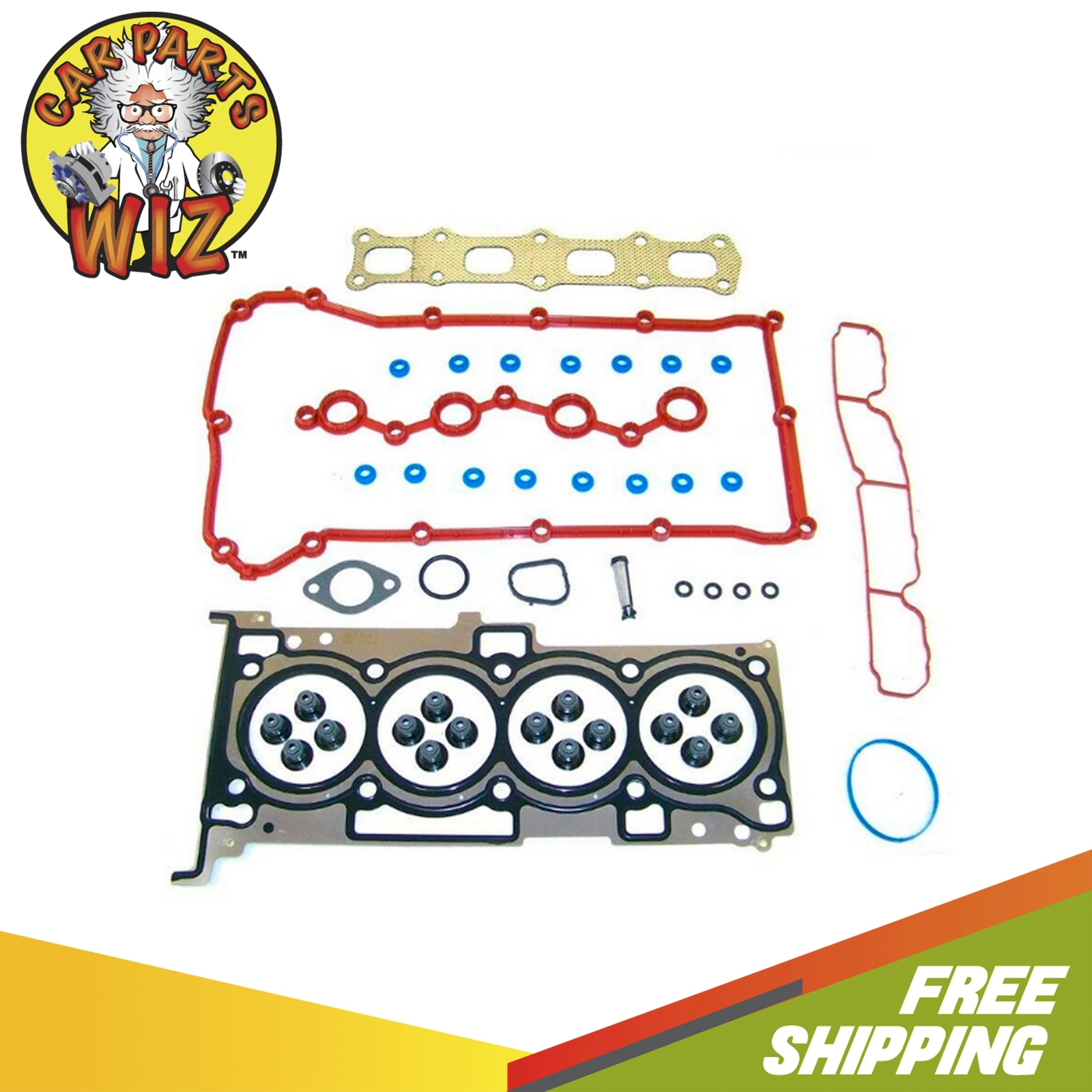 Head Gasket Set Bolts Fits 07-15 Dodge Jeep 1.8L 2.0L DOHC 16v Cu. 110 ...