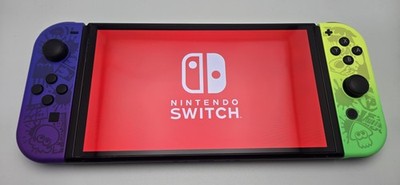 Nintendo Switch OLED 64GB Console (Splatoon) -- Upgraded Hall Effect ...