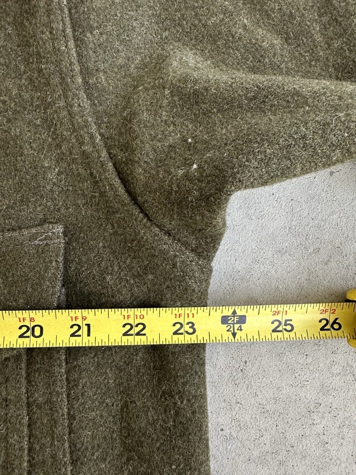 Vintage Filson Mackinaw Cruiser Sz 42 Style 110 Forest Green Wool ...