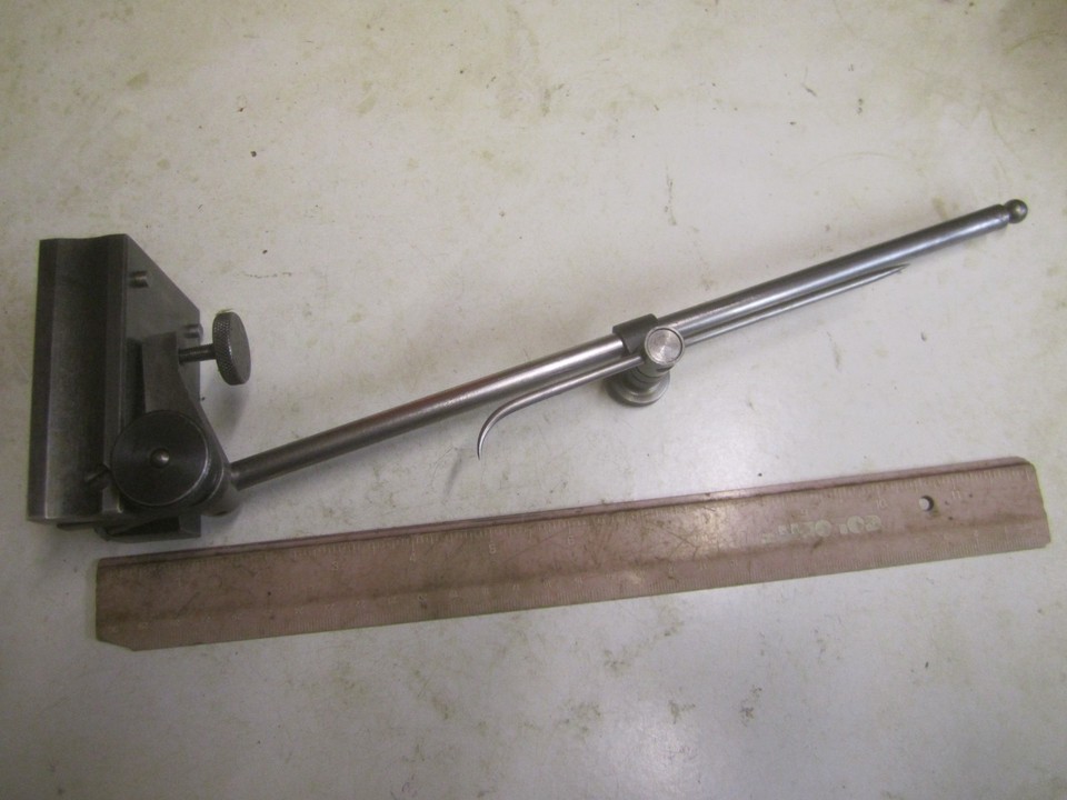 MOORE & WRIGHT NO 405 HARDENED SCRIBING BLOCK UNIVERSAL SURFACE GAUGE ...