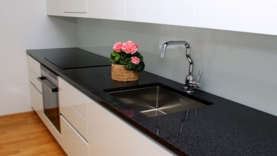 Granite worktop & Starlight Black -quartz kitchen worktops-supply ...