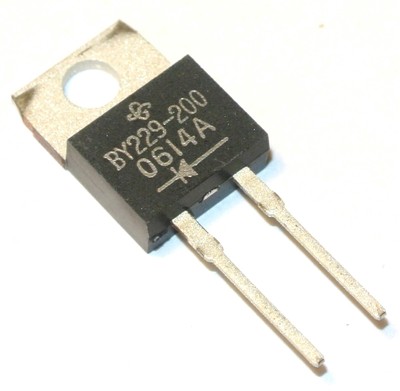 BY229-200 Diode National Semiconductor Rectifier 8A 200V TO-220 [QYT=1 ...