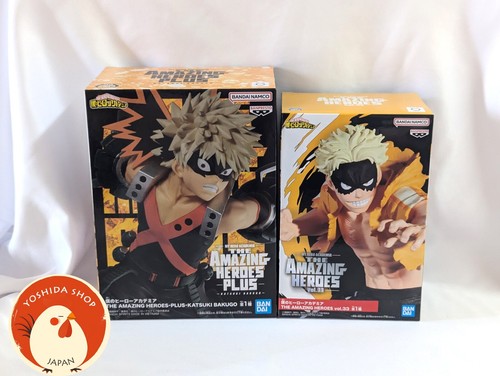 Bandai My Hero Academia The Amazing Heroes Plus Katsuki Bakugo Fat Gum ...