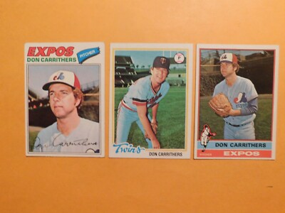 Don Carrithers 3 Card Lot | eBay