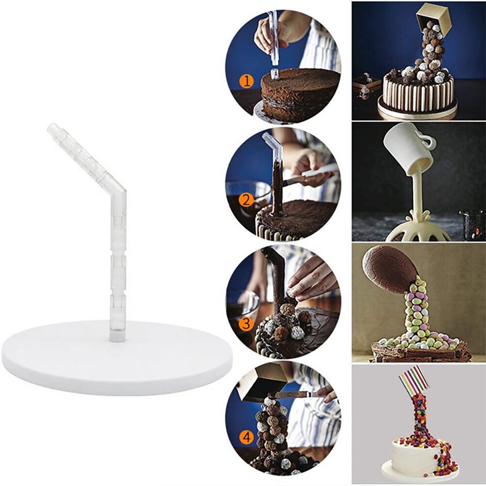 Plastic Cake Stand Durable Upgrade Cake Support Kit Cake Support ...