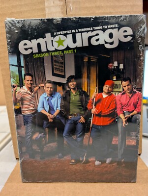 Entourage - Season 3, Part 1 (DVD, 2007, 3-Disc Set) New/SEALED READ ...