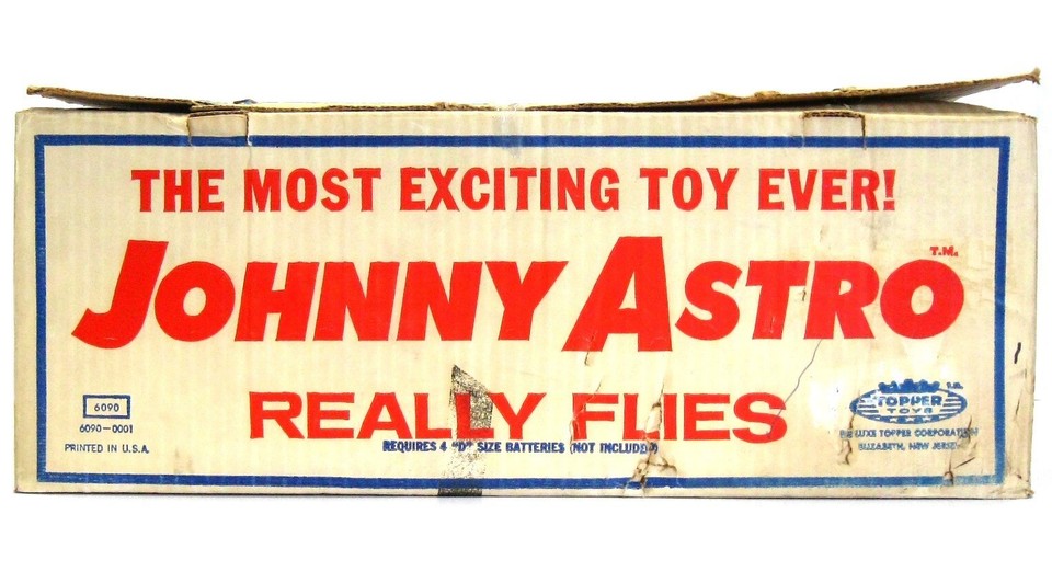 Vintage 1967 Johnny Astro Controlled Space Flight Center w/Box Inserts ...