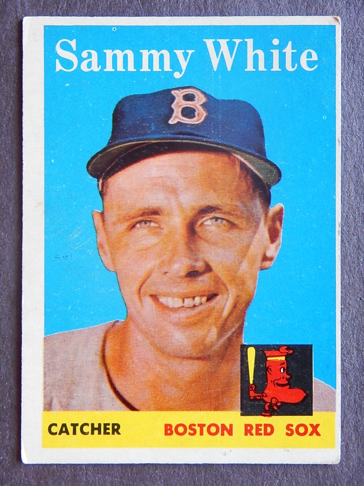 Sammy White #414 Topps 1958 Baseball Card (Boston Red Sox) VG | eBay