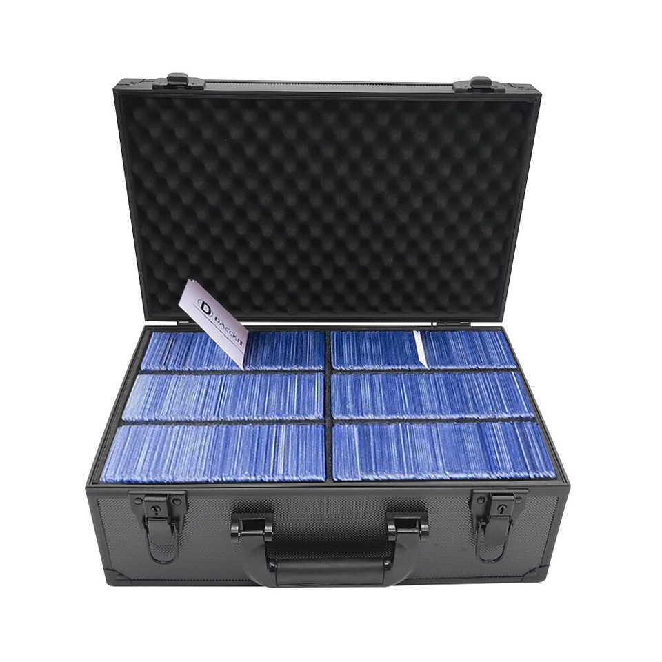 Toploader Card Storage Hard Case Sports Cards Storage Boxes Holds 600 ...