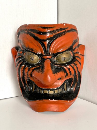 Japanese Demon Mask Drawings