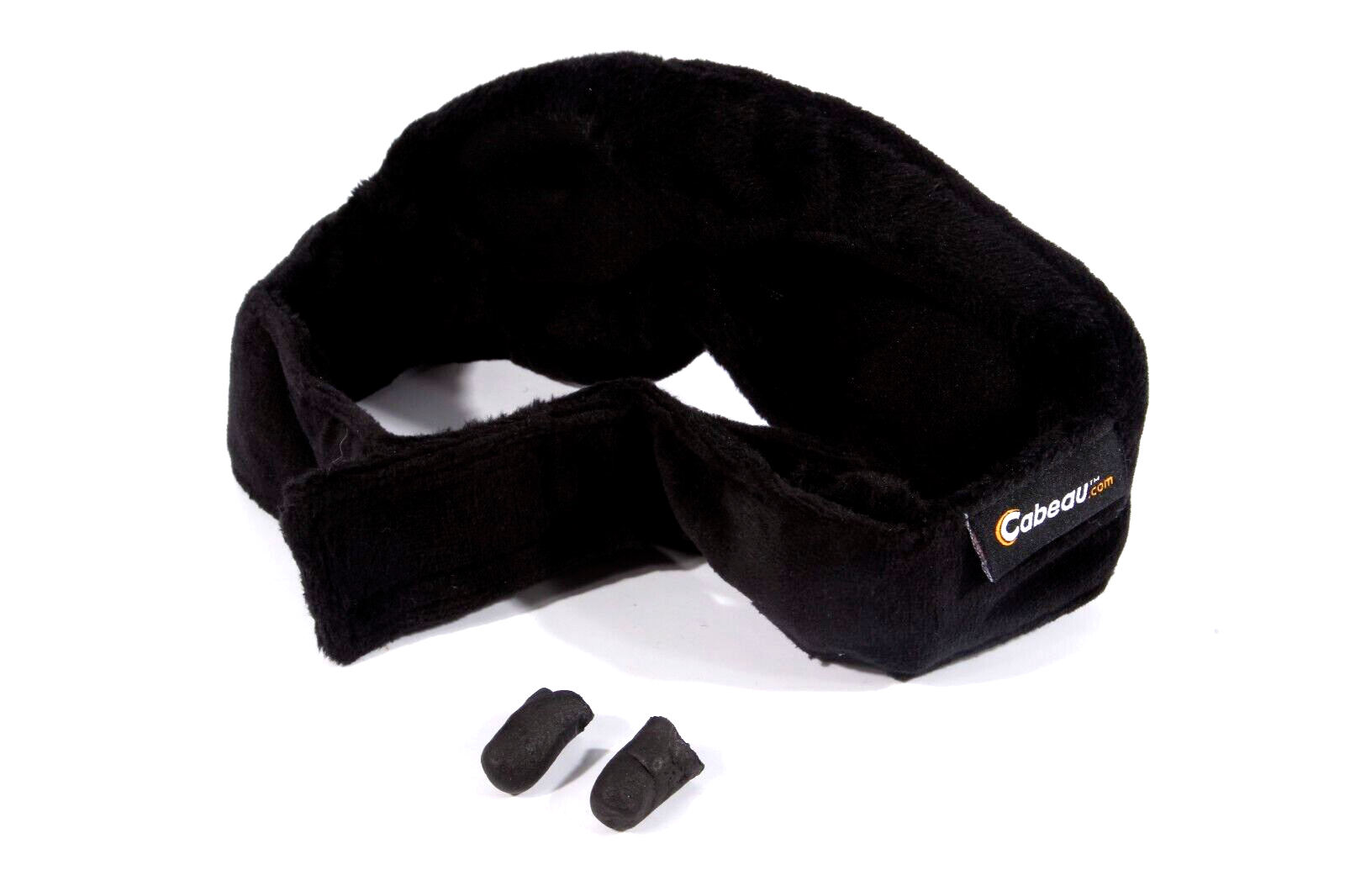 Cabeau Midnight Magic Adjustable Sleep Mask Black Travel Comfort with ...