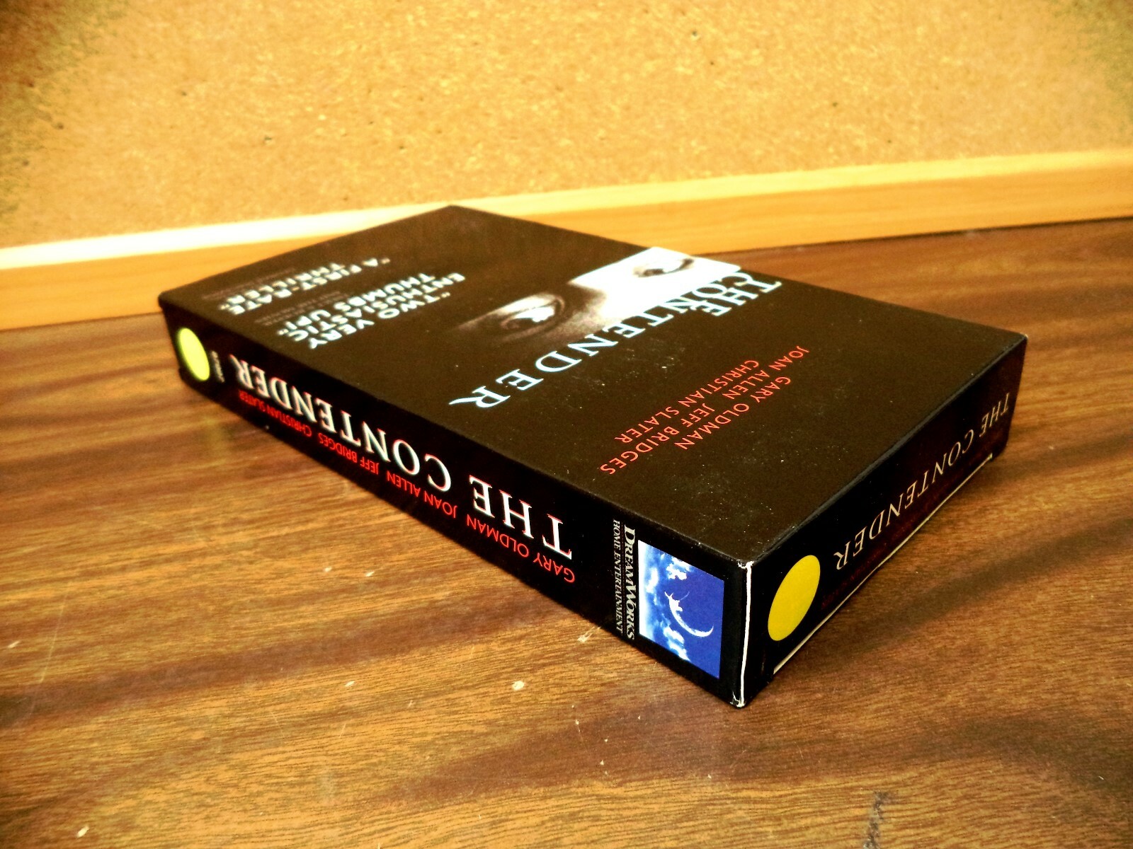 THE CONTENDER (VHS 2000) Oldman, Joan Allen, Bridges, Slater, and Sam ...