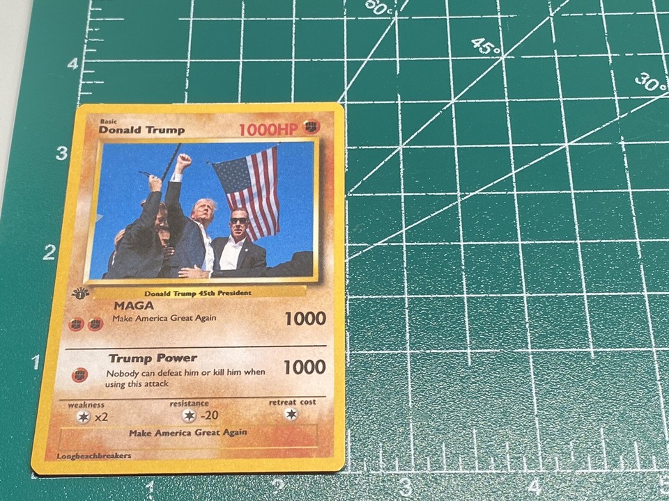 Donald Trump Pokémon Card | eBay