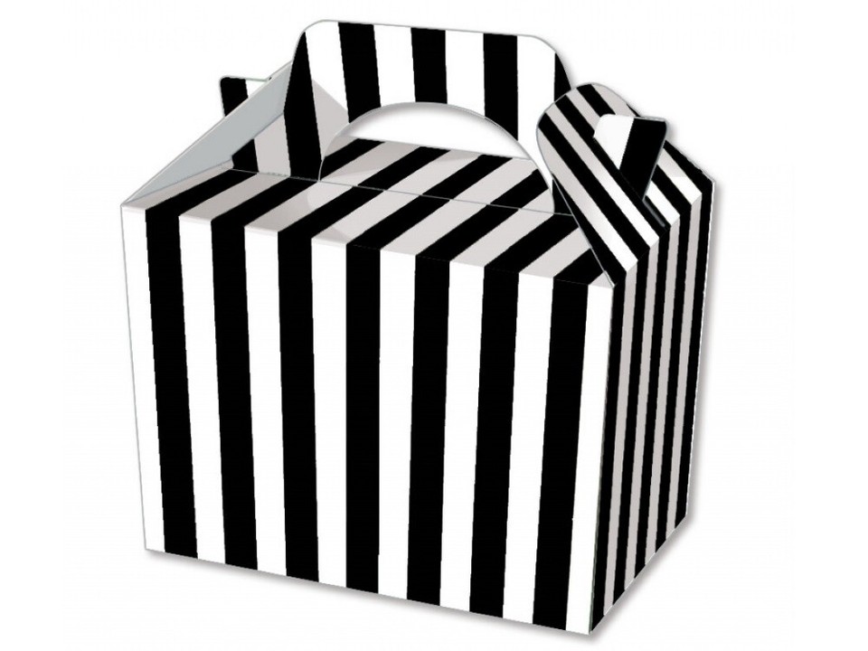 40 Childrens Kids Themed Carry Food Meal Box Birthday Party Loot Bag ...