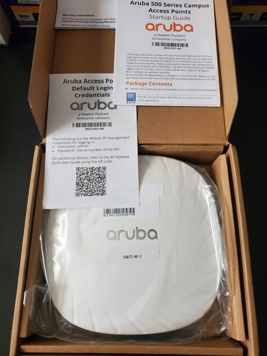 NEW Aruba AP-505 (US) Unified AP. Wireless Campus Access Point APIN0505 ...