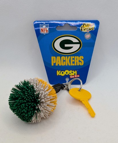 Vintage 1999 Green Bay Packers Koosh Ball NFL football toy NEW Hasbro ...