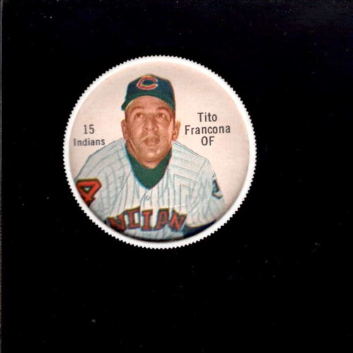 1962 Salada Coins #15 Tito Francona EXMT J3566650 | eBay