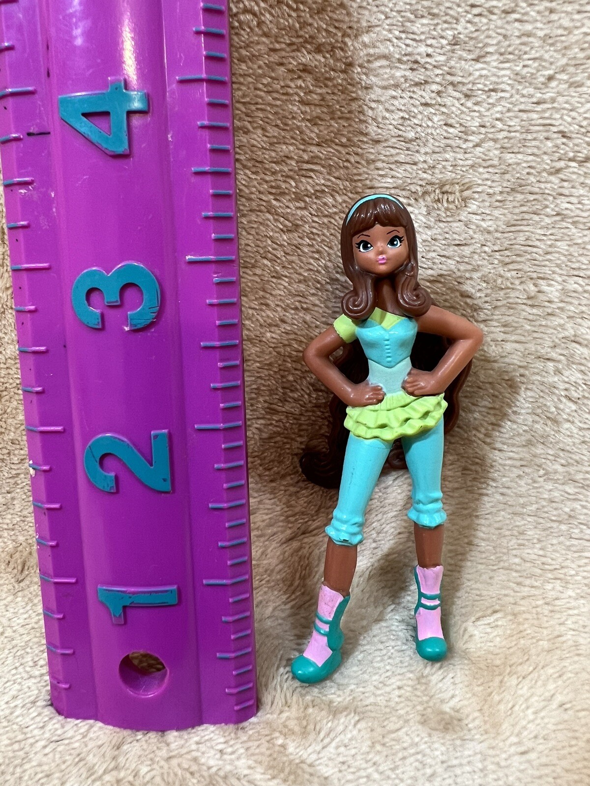 Mcdonald's Nickelodeon Winx Aisha Toy Action Figure Plastic Girl 2013 3 ...