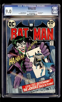 Batman #251 1973 CGC 9.0 VF/NM OW/W High Definition Scans** | eBay