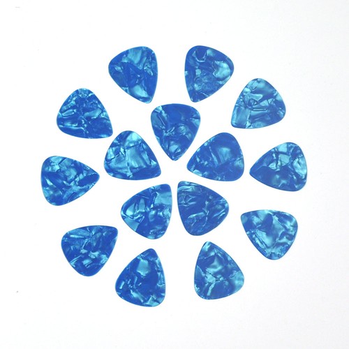 Lots of 100pcs 0.46mm Thin Blank guitar picks Celluloid No print Sky ...