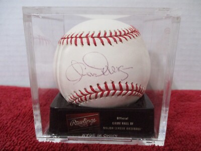 MAJOR LEAGUE BASEBALL ~ SIGNED MLB AUTOGRAPH ~ CHRIS DICKERSON ~ REDS ...