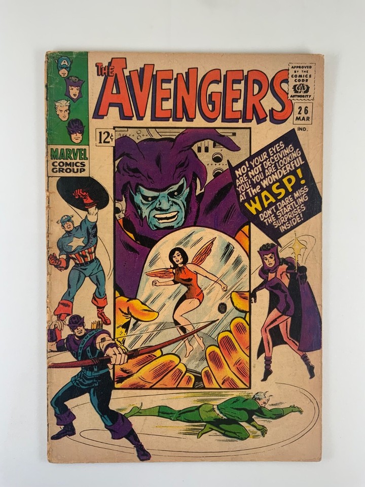 Marvel AVENGERS (1965-66) #26 GD+ (2.5) + #20 READER Copy LOT Ships ...