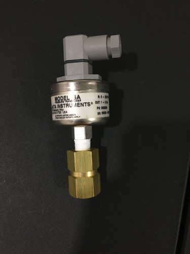 Data Instruments Model SA 9305804 Pressure Transducer 0-200 PSI Output ...