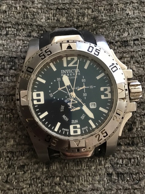 Invicta Excursion Men's Watch Black - 18202 for sale online | eBay